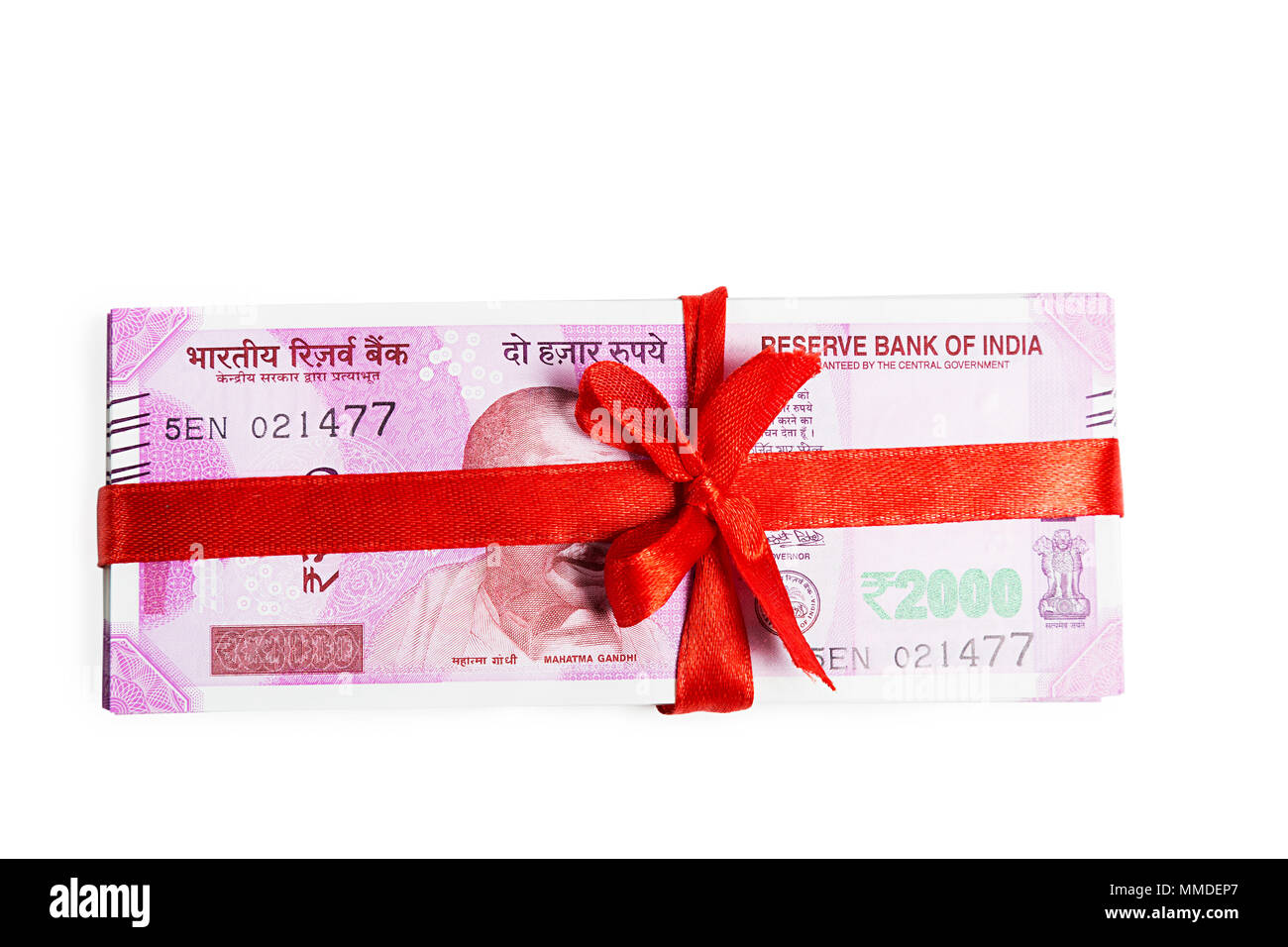Indian rupee bundle Cut Out Stock Images & Pictures - Alamy