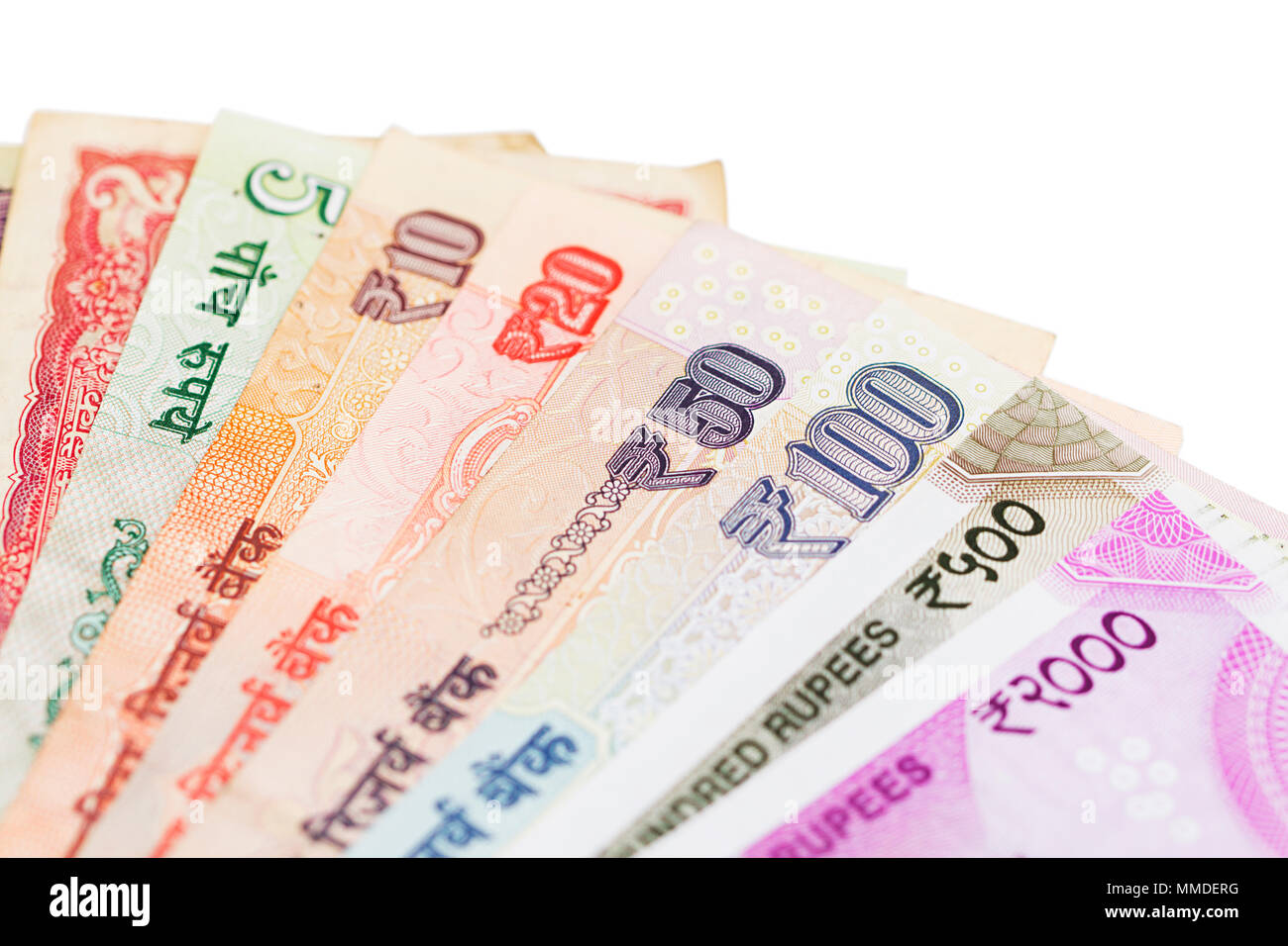 Close-up of New Indian Money 2000 rupees Banknote Nobody Stock Photo ...