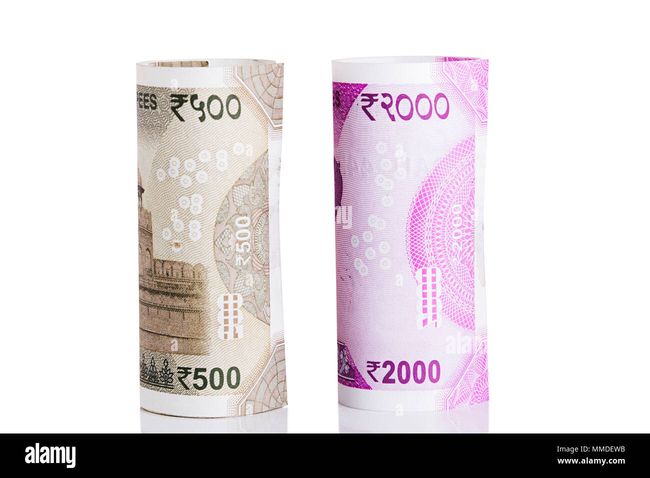 Indian 500 rupee note hi-res stock photography and images - Alamy