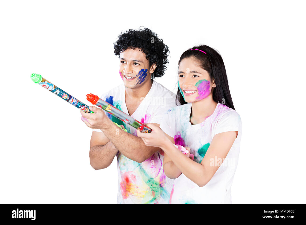 Colour pichkari holi hi-res stock photography and images - Alamy