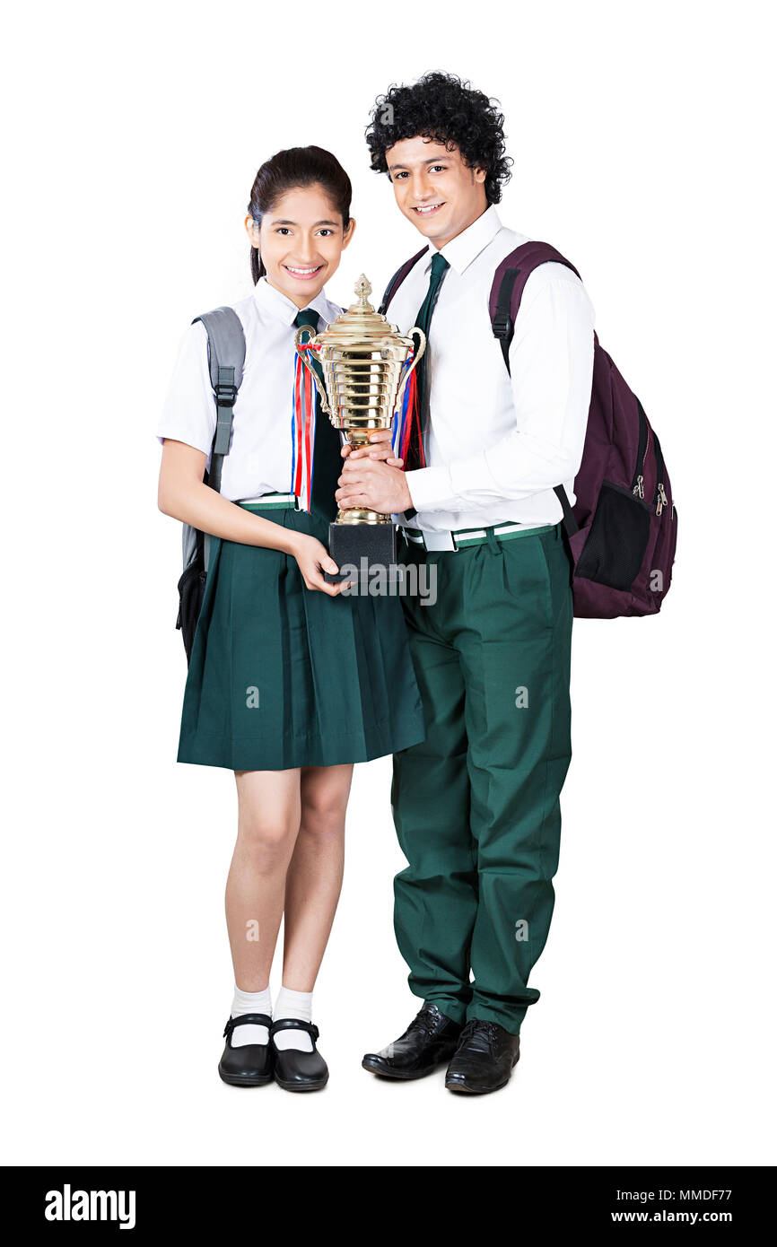 Indian school friend students standing hi-res stock photography and ...