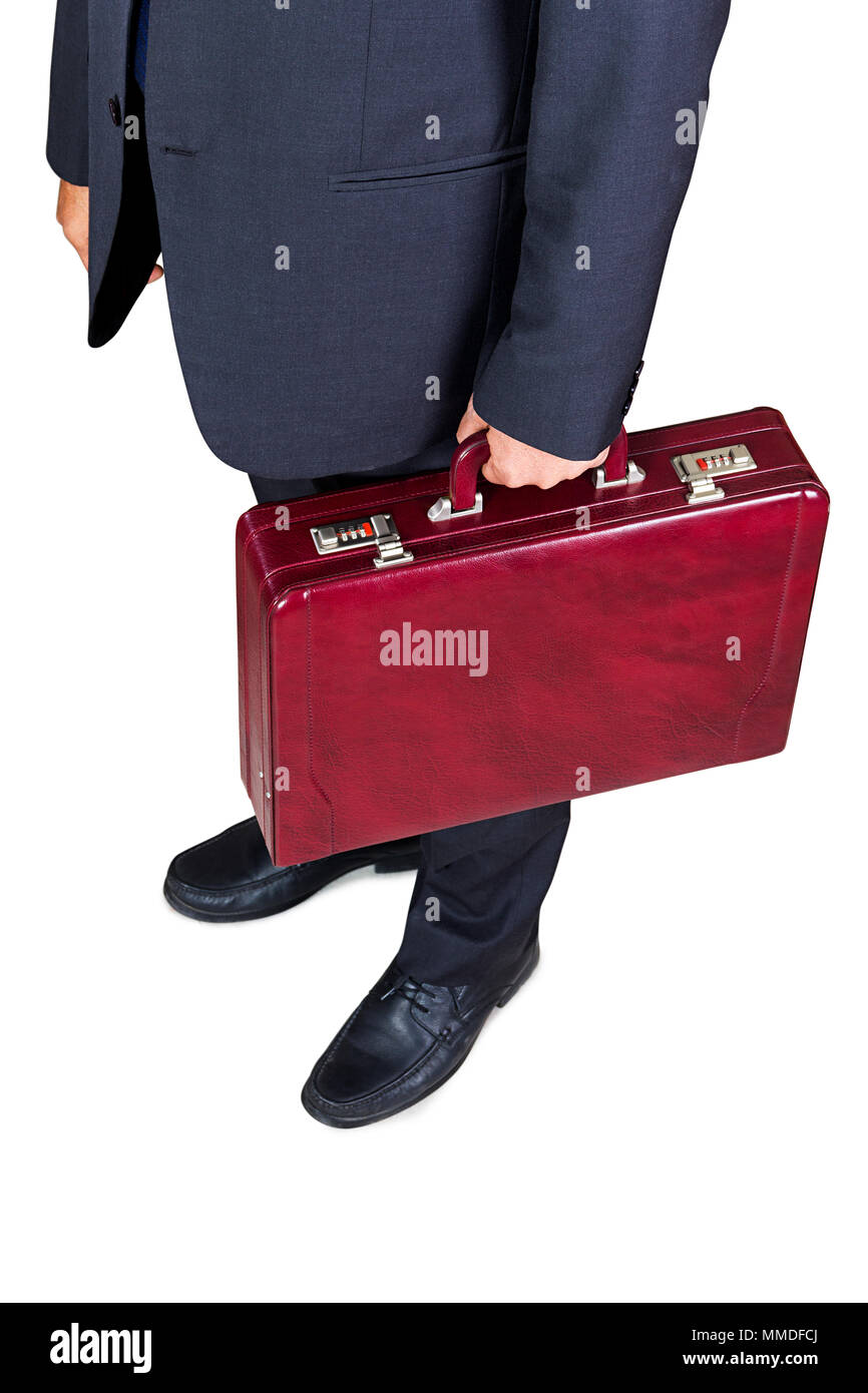 Businessman hand holding briefcase hi-res stock photography and images ...