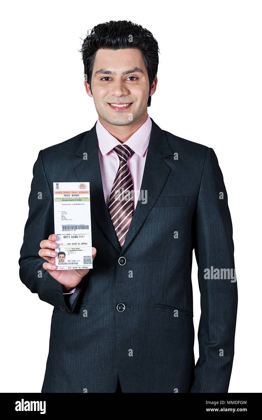 Aadhaar card hi-res stock photography and images - Alamy