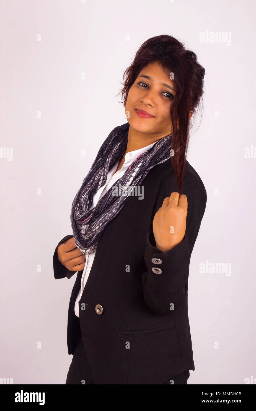 Black Girl Model Side Pose High Resolution Stock Photography and Images ...