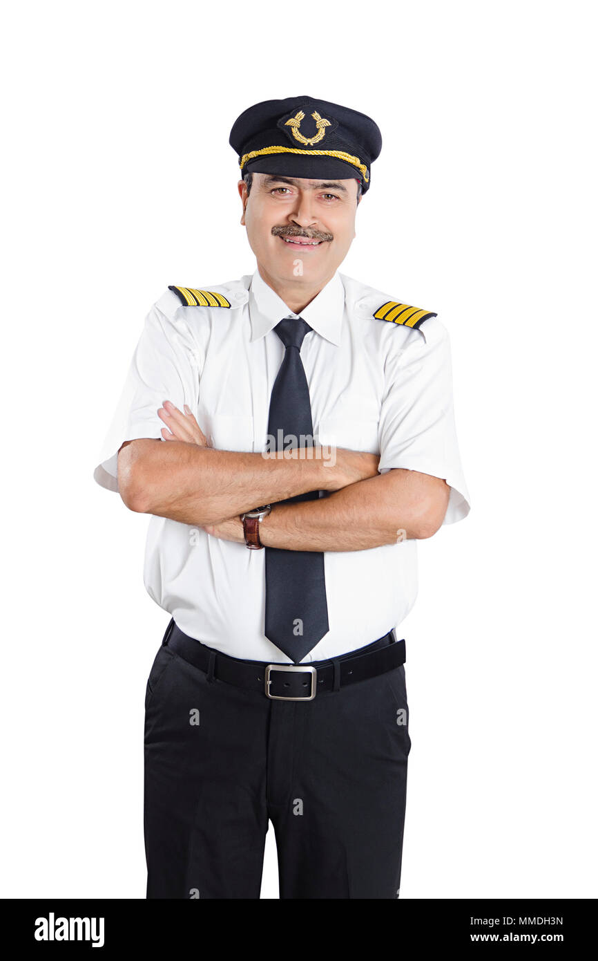 Indian man pilot hi-res stock photography and images - Alamy