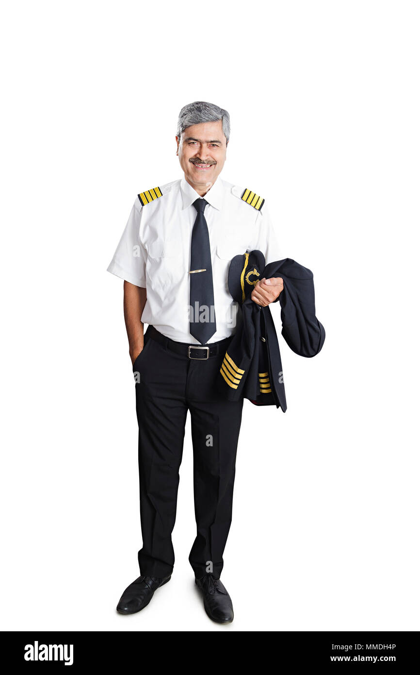 Airline Pilot Uniform White
