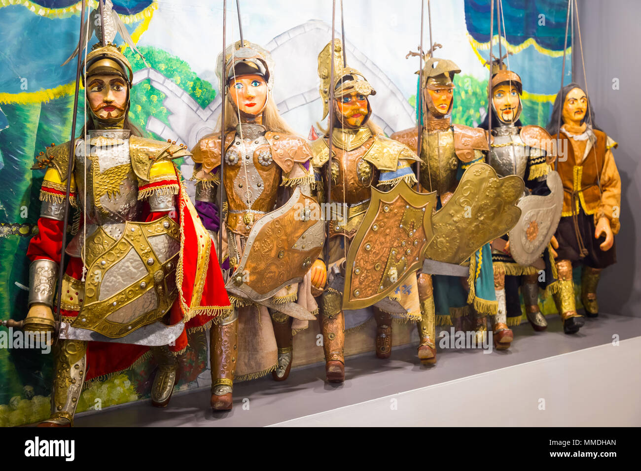 Original Pupo Siciliano (Sicilian puppets, Italy). The Sicilian puppets ...