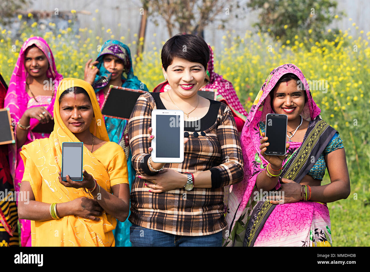 Indian rural villager womens hi-res stock photography and images - Alamy