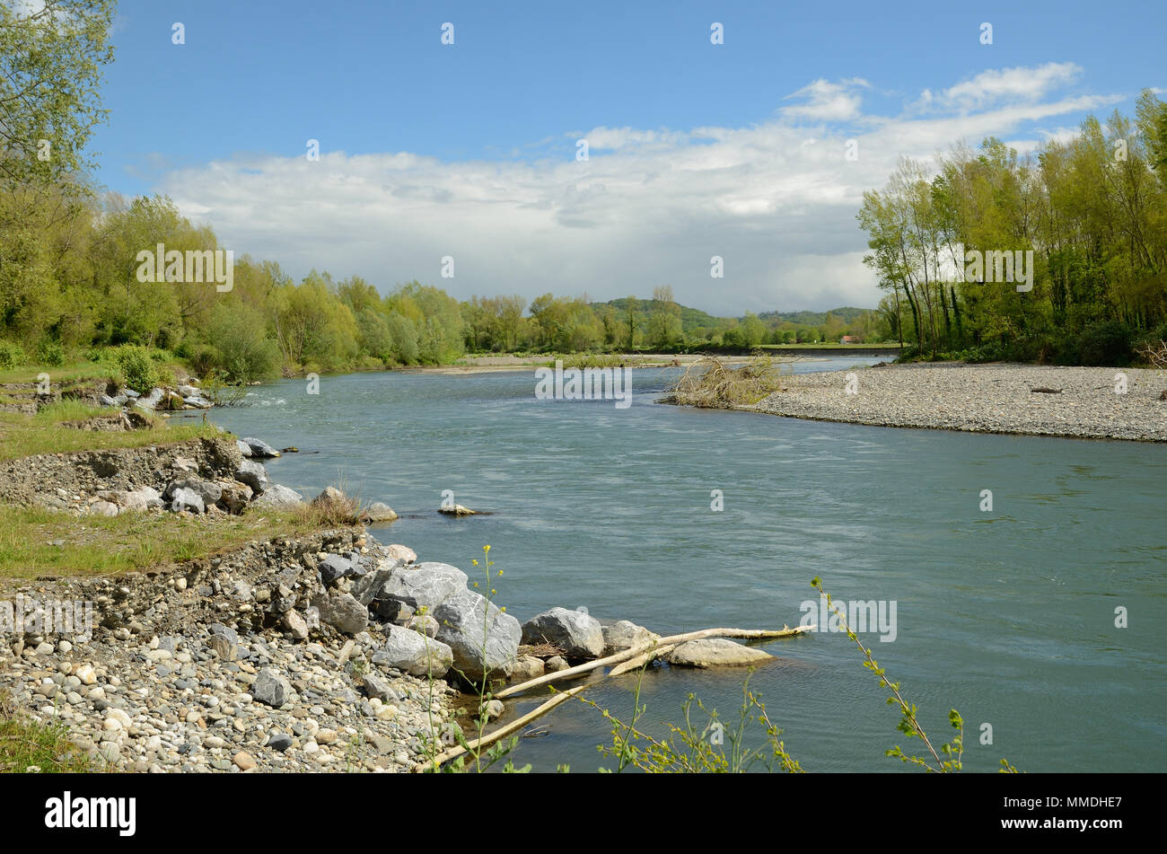 Meandering river point bar hi-res stock photography and images - Alamy