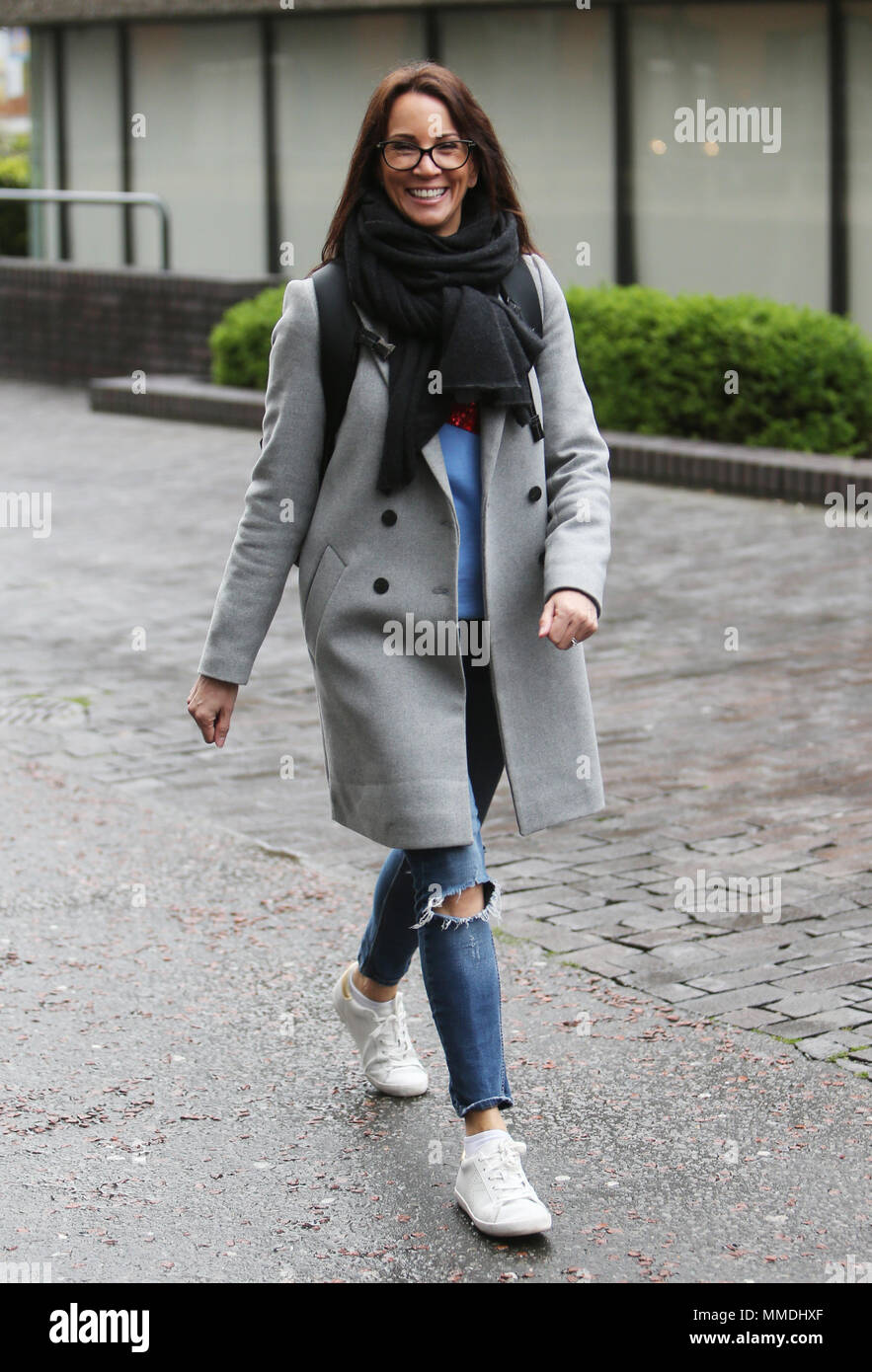 Andrea McLean outside ITV Studios Featuring: Andrea McLean Where ...