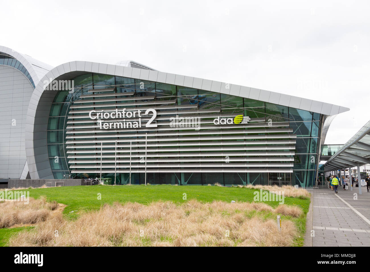 Dublin, Ireland - May 8th, 2018: The new Terminal 2 at Dublin Airport ...