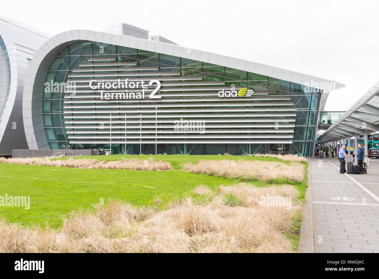 Dublin, Ireland - May 8th, 2018: The new Terminal 2 at Dublin Airport ...