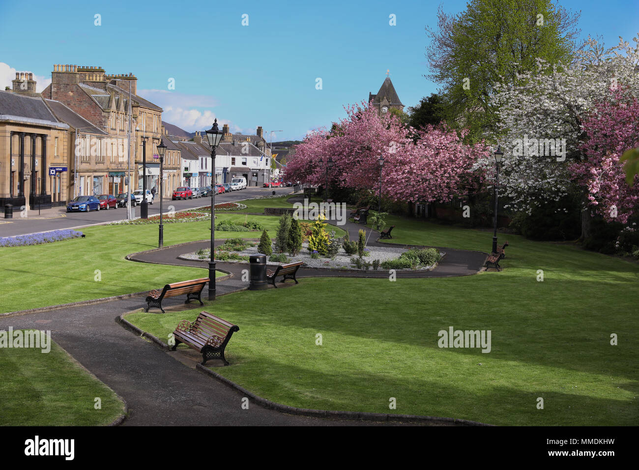 Galashiels in the Scottish Borders Stock Photo - Alamy