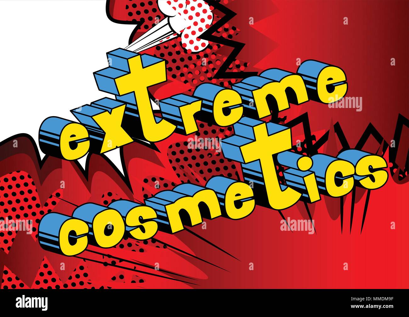 Extreme cosmetics Stock Vector Images - Alamy