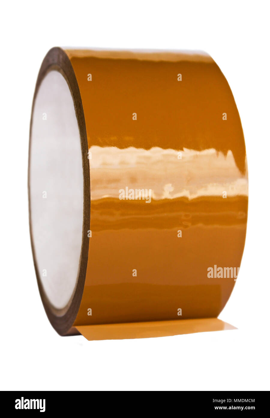 A roll of duct tape isolated on white background Stock Photo - Alamy