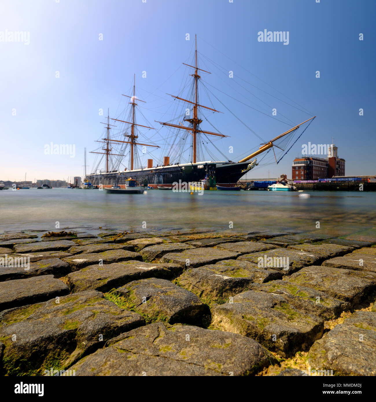 Hms warrior ironclad warship hi-res stock photography and images - Alamy