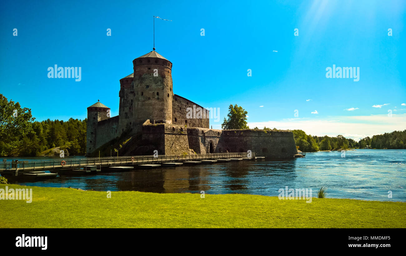 Stronghold olavinlinna hi-res stock photography and images - Alamy