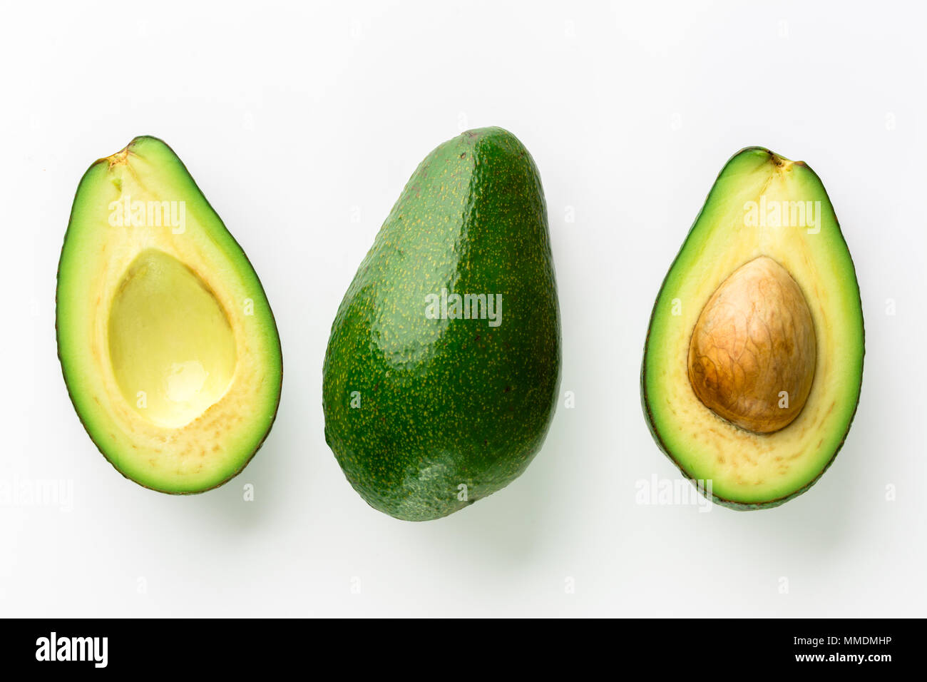 Top view avocados on hi-res stock photography and images - Alamy
