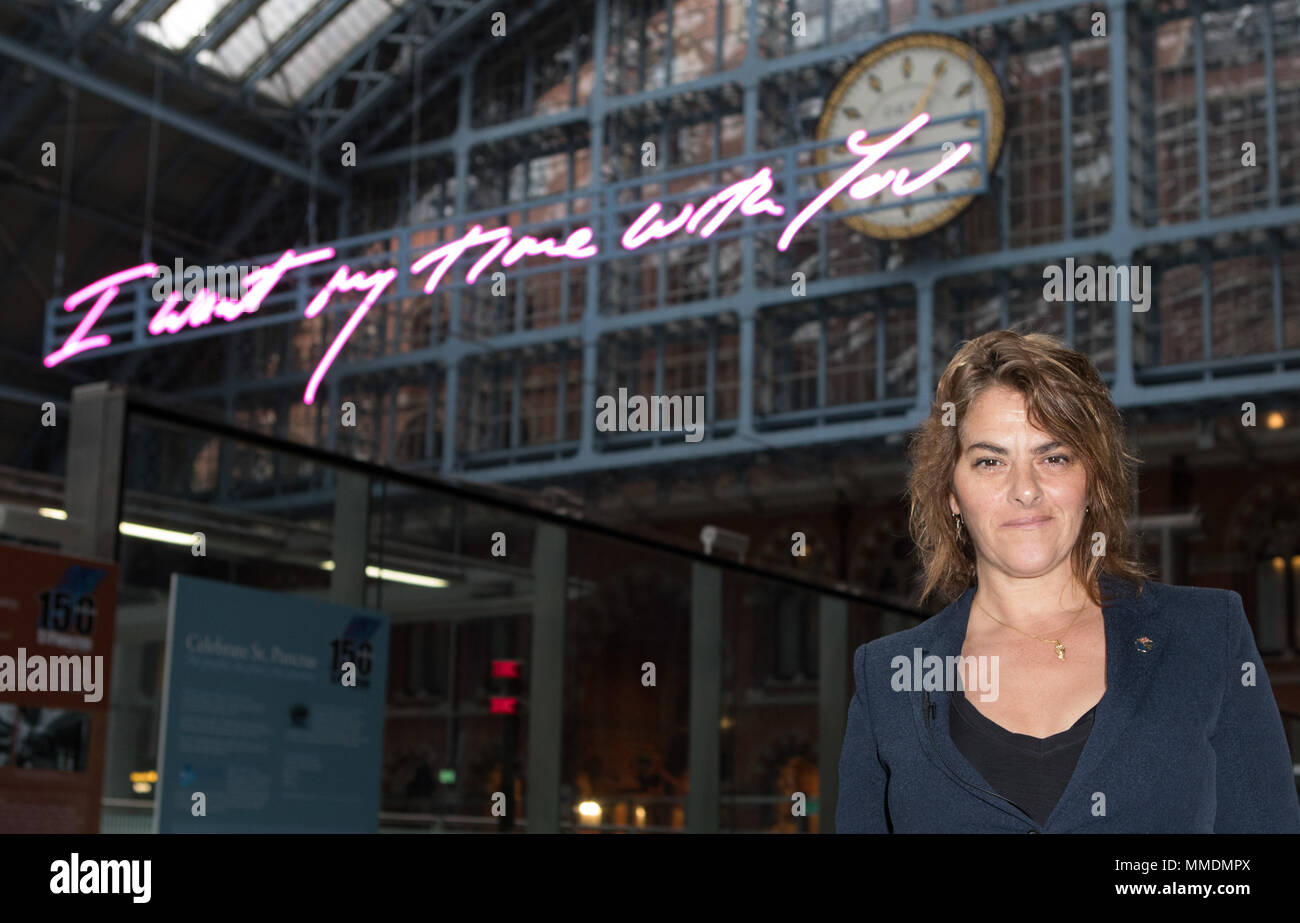 Tracey Emin Unveils 2018 Terrace Wires art commission. Depicting the ...
