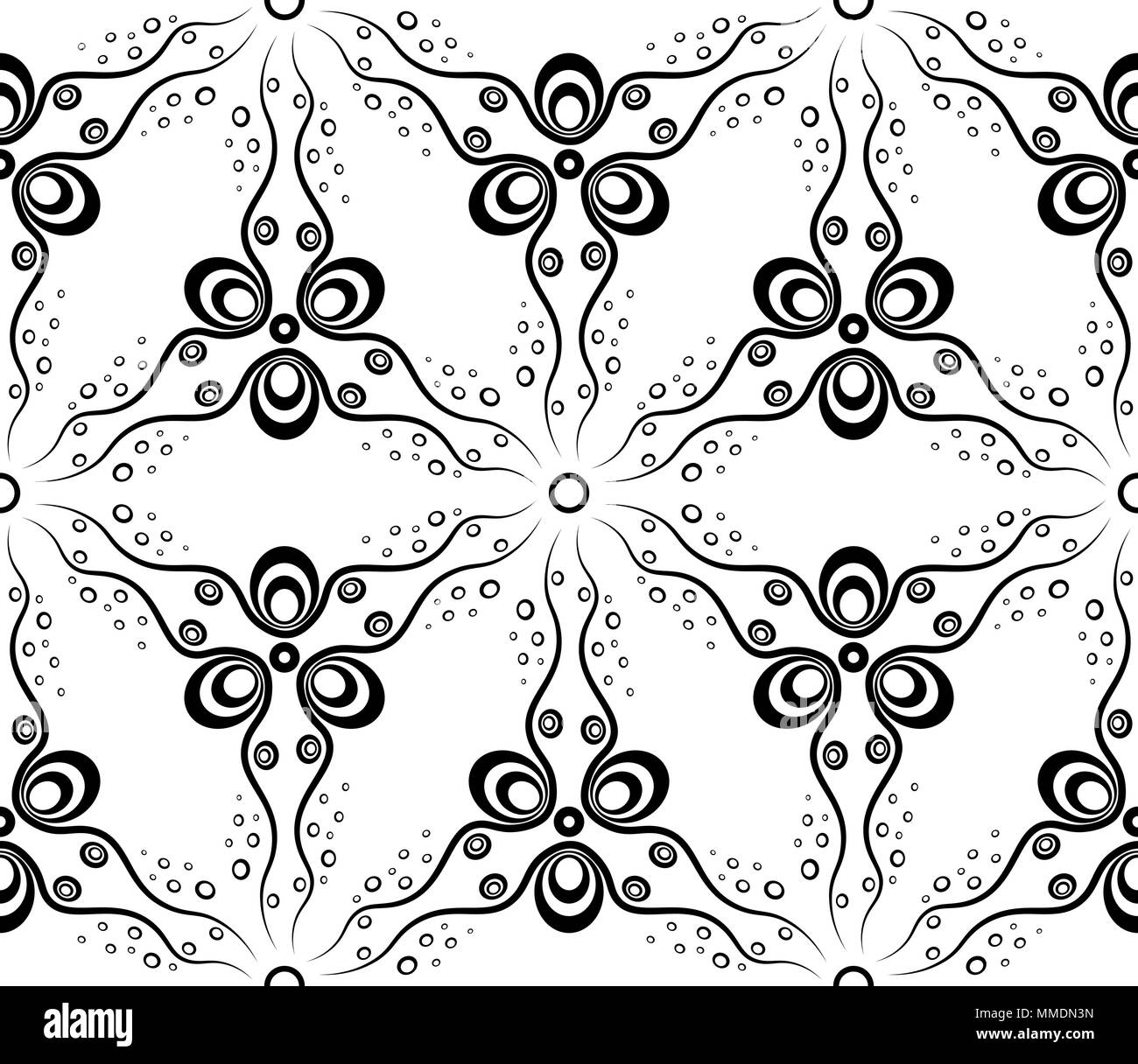 Seamless wave pattern Stock Vector Images - Alamy