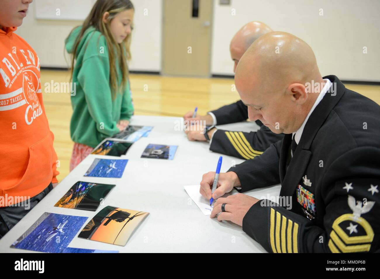 171013-N-HO508-0012 ABILENE, Kan. (Oct. 13, 2017) Command Master Chief ...