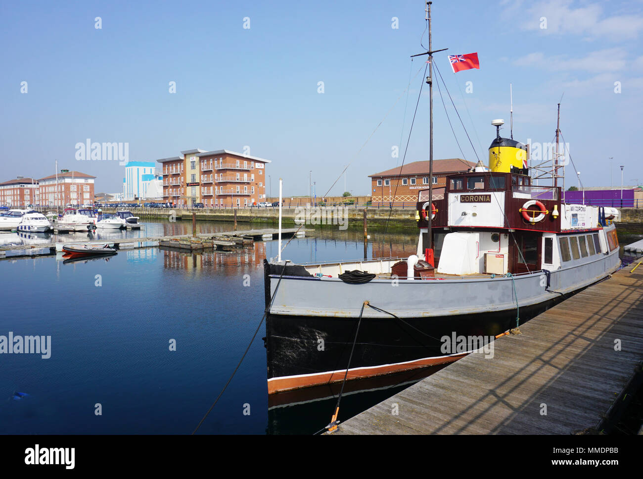 Historic WW2 Dunkirk Rescue Boat in Hartlepool Marina for Restoration ...