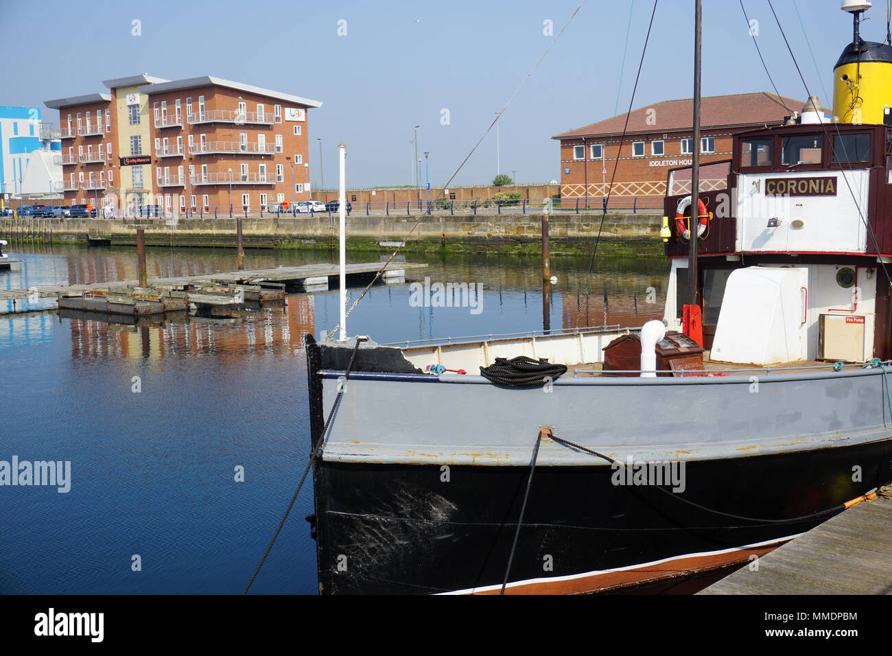 Historic WW2 Dunkirk Rescue Boat in Hartlepool Marina for Restoration ...