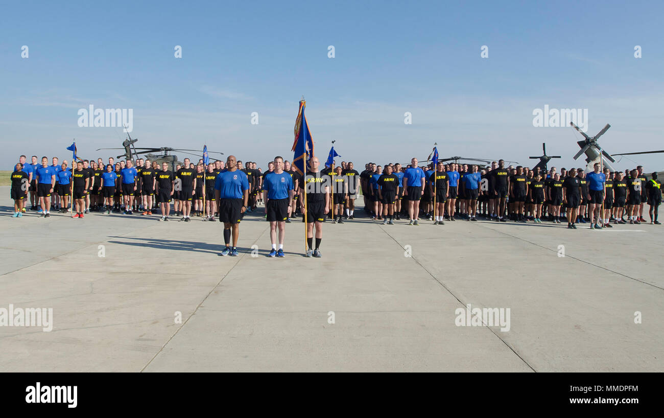 Soldiers with 2-10 Assault Helicopter Battalion, “Task force Knighthawk ...