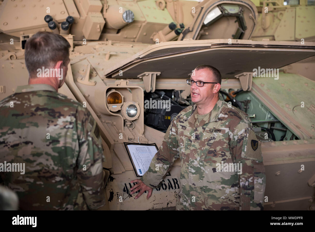 Staff Sgt. Anthony Allen, contracting officer representative in the ...