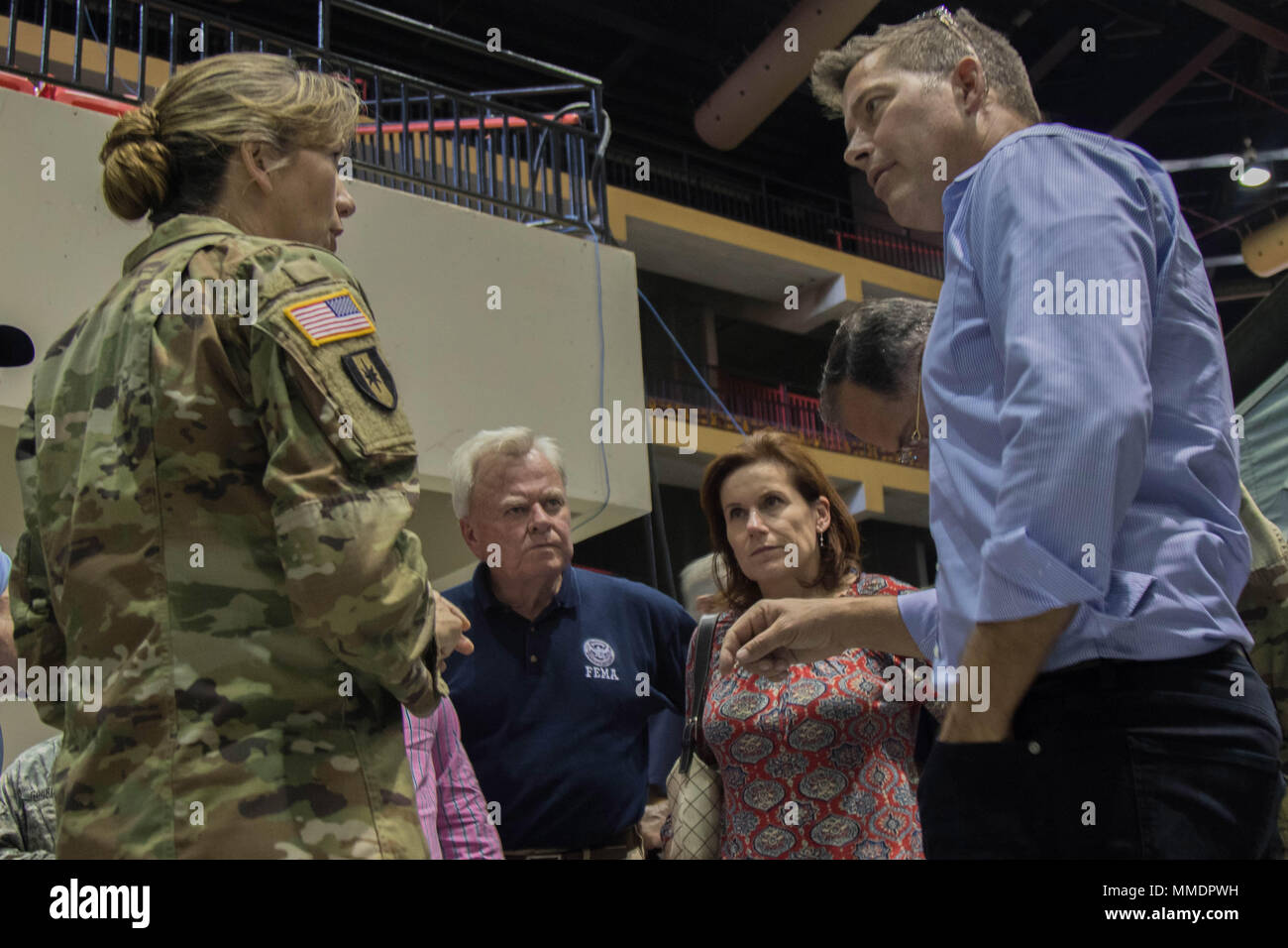 Col. Rachele Smith, 14th Combat Support Hospital Commander, explains ...