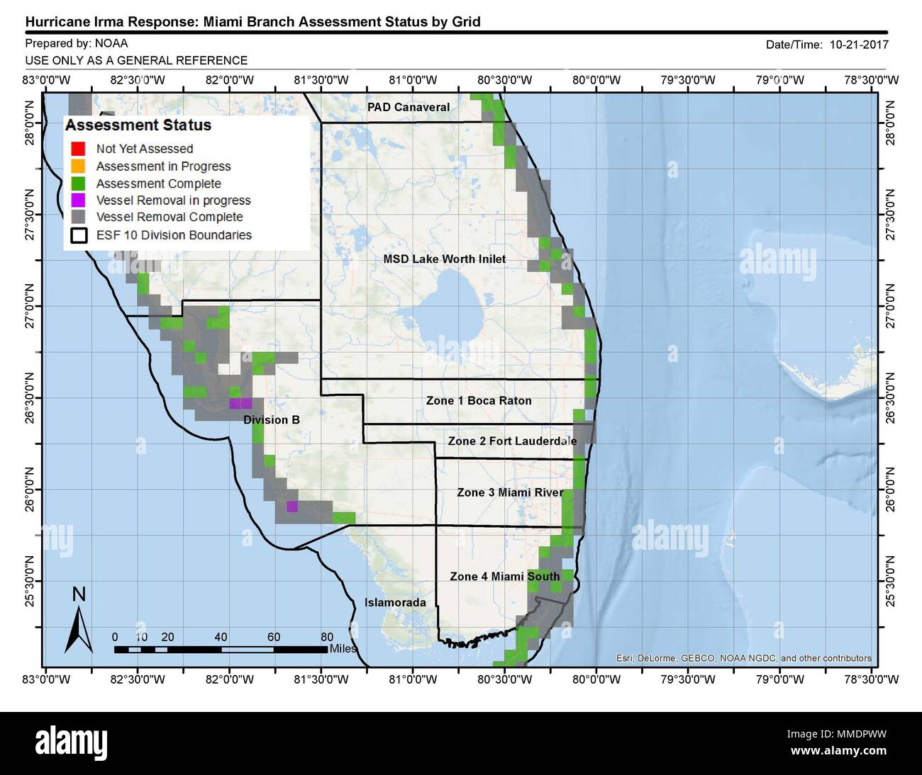 Chart courtesy of the National Oceanic and Atmospheric Administration ...