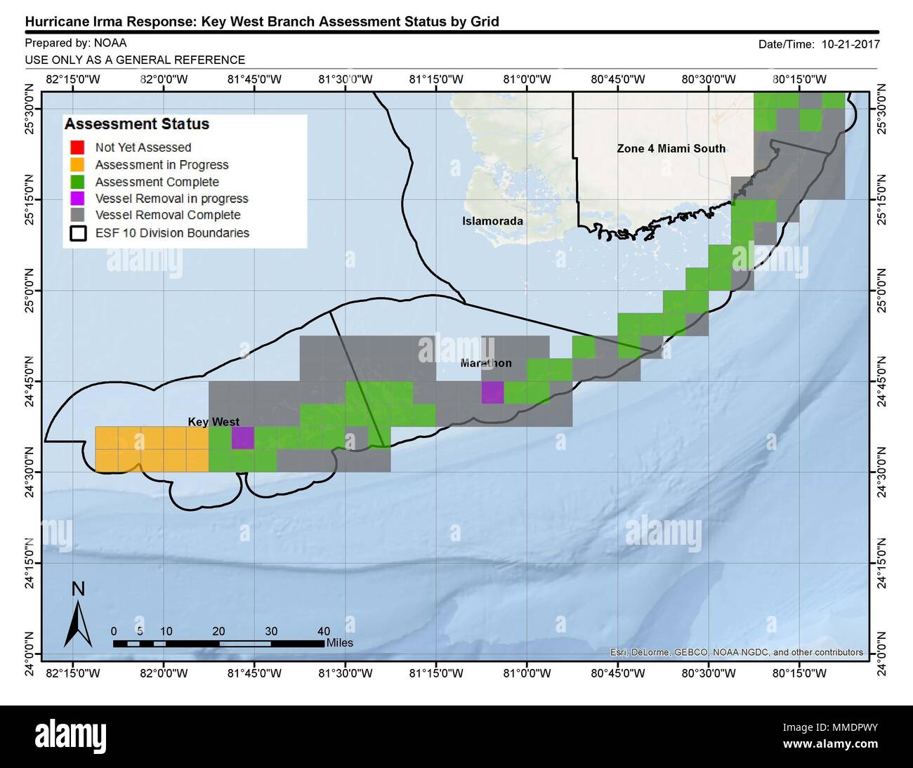 Chart courtesy of the National Oceanic and Atmospheric Administration ...