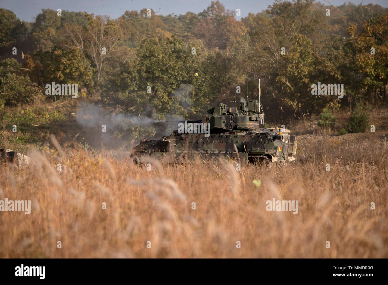 RODRIGUEZ LIVE FIRE COMPLEX, Republic of Korea – A M2A3 Bradley ...