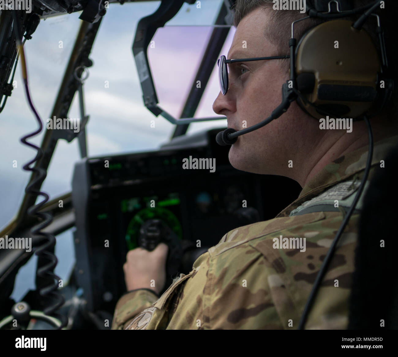 A U.S. Air Force 17th Special Operations Squadron MC-130J Commando II ...