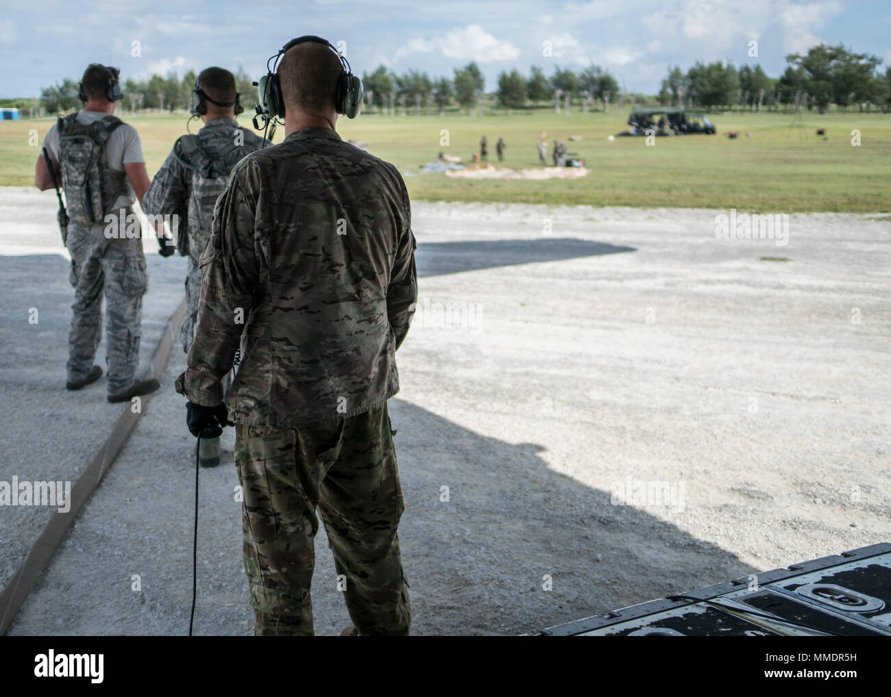 A U.S. Air Force 17th Special Operations Squadron loadmaster and 36th ...