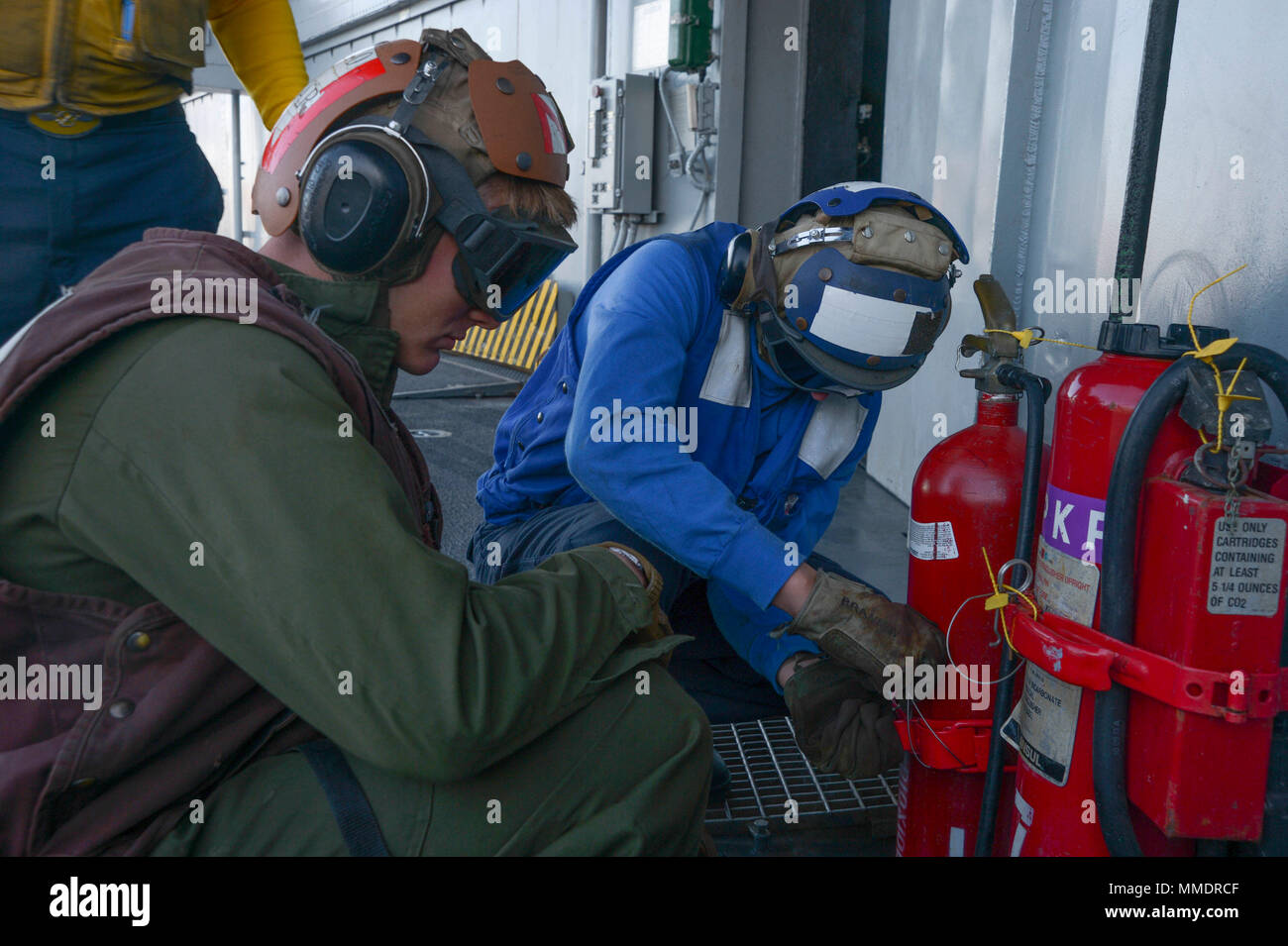 Ship portable fire extinguisher hi-res stock photography and images - Alamy