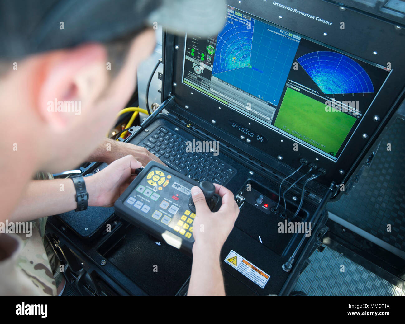 171022-N-SF508-186 CAMP LEJEUNE, N.C. (Oct. 22, 2017) An explosive ...