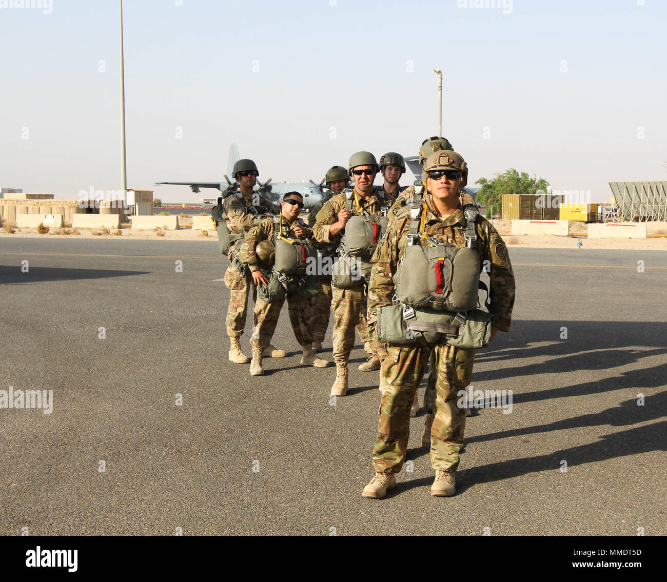ALI AL SALEM AIR BASE, Kuwait (Oct. 17, 2017) - Soldiers of the 7th ...