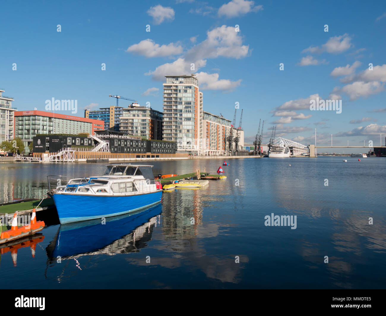 Europe, UK, England, London, Royal Docks Victoria Stock Photo - Alamy