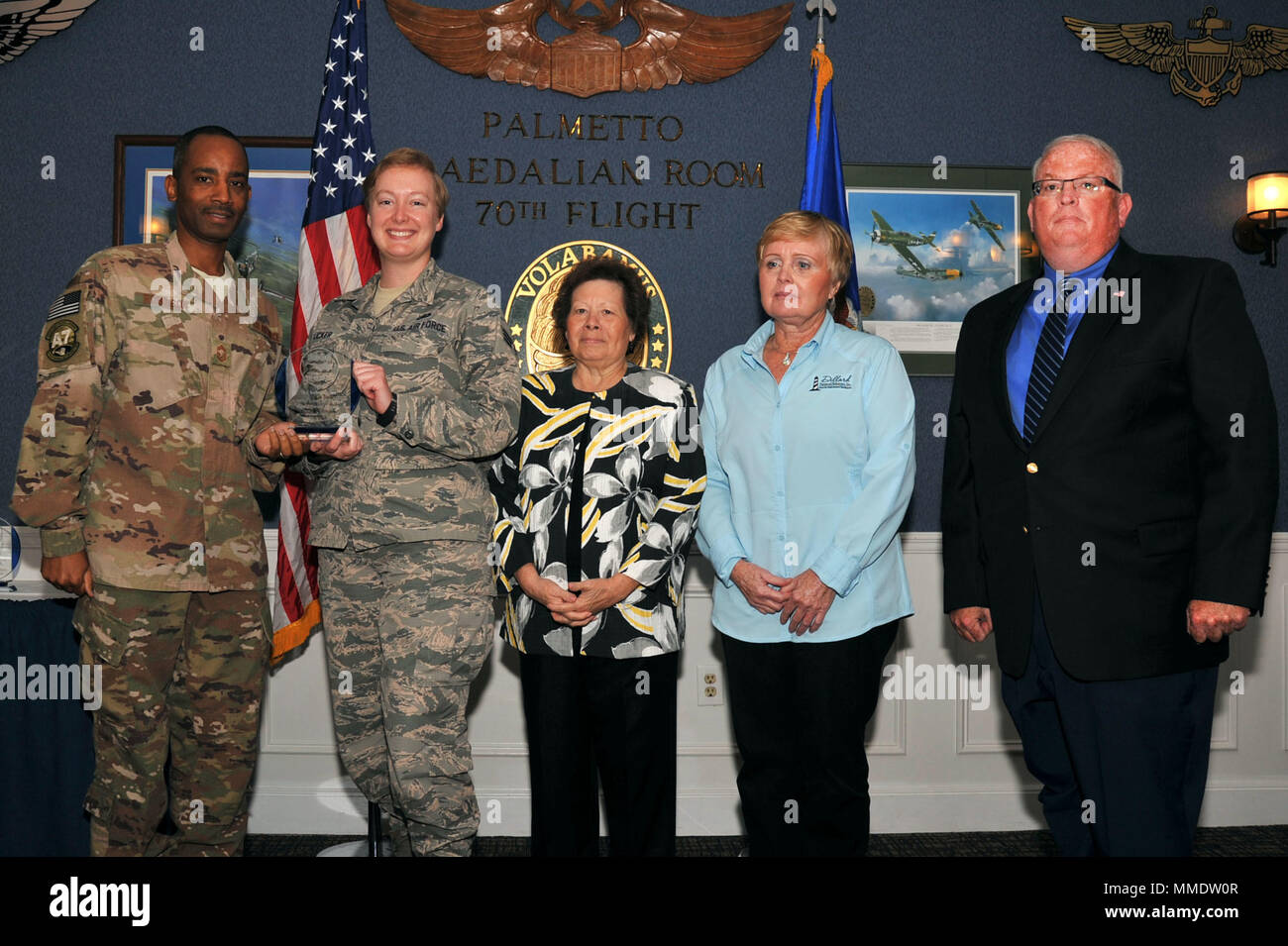 Sponsors of the J.J. Pollock Sharp Award recognize U.S. Air Force ...