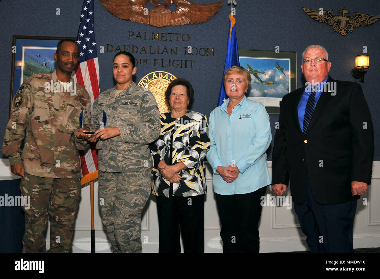 Sponsors of the J.J. Pollock Sharp Award recognize U.S. Air Force ...
