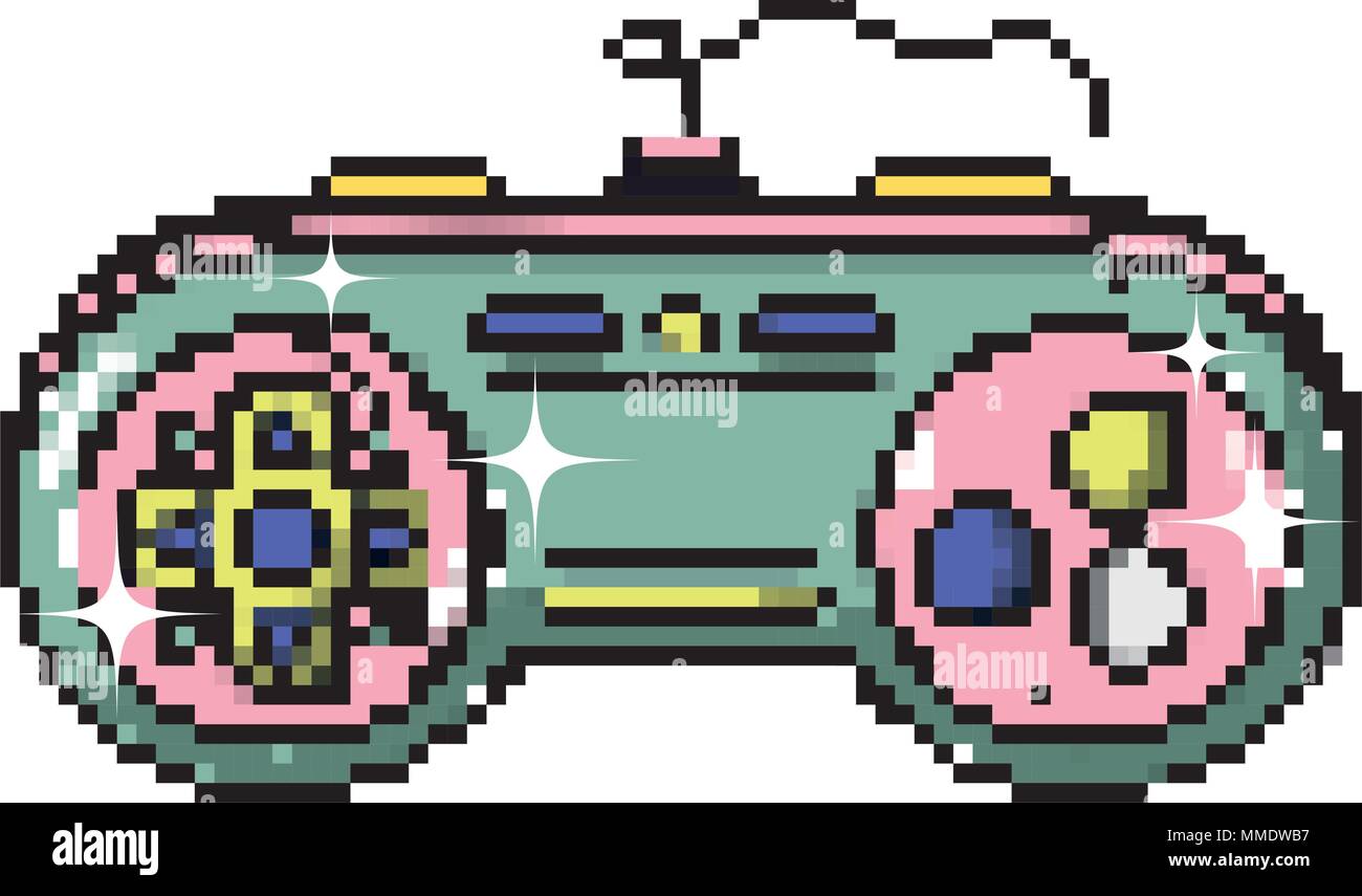 videogame controller simulator object technology Stock Vector Image ...