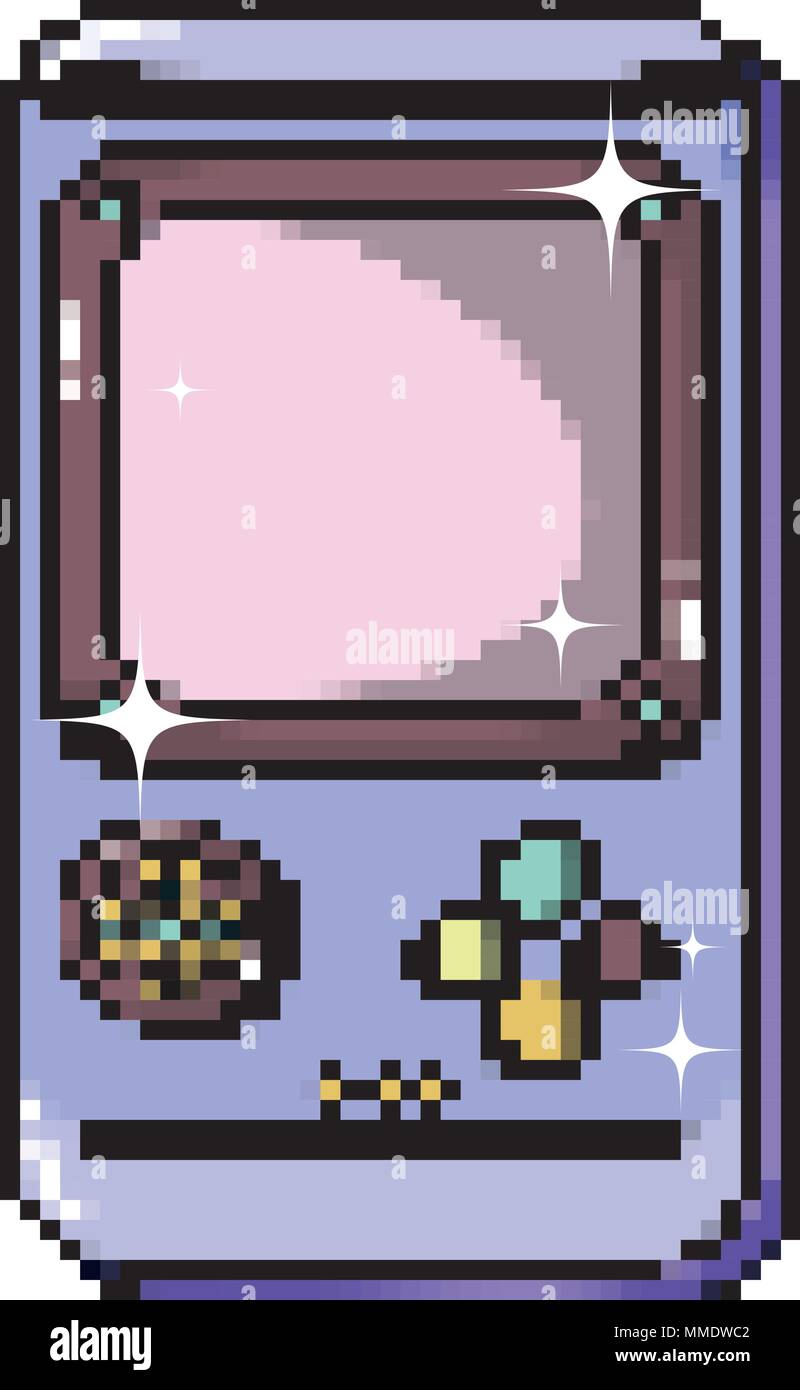 gamepad simulator console with technology buttons Stock Vector Image ...