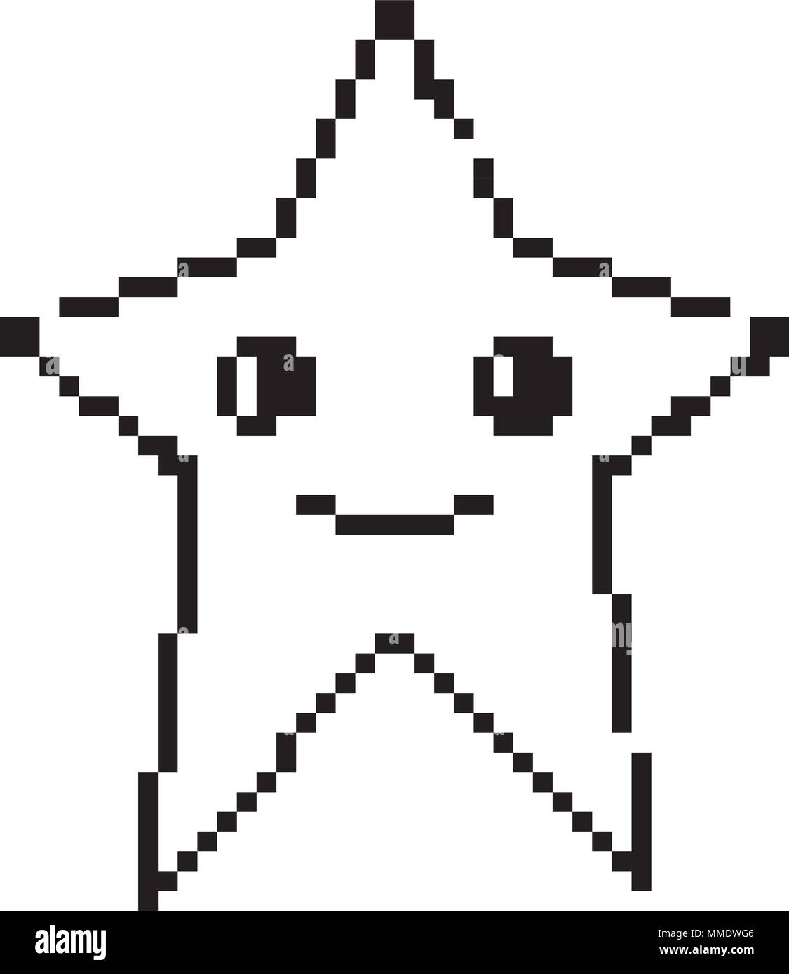 Star pixel video game play hi-res stock photography and images - Alamy