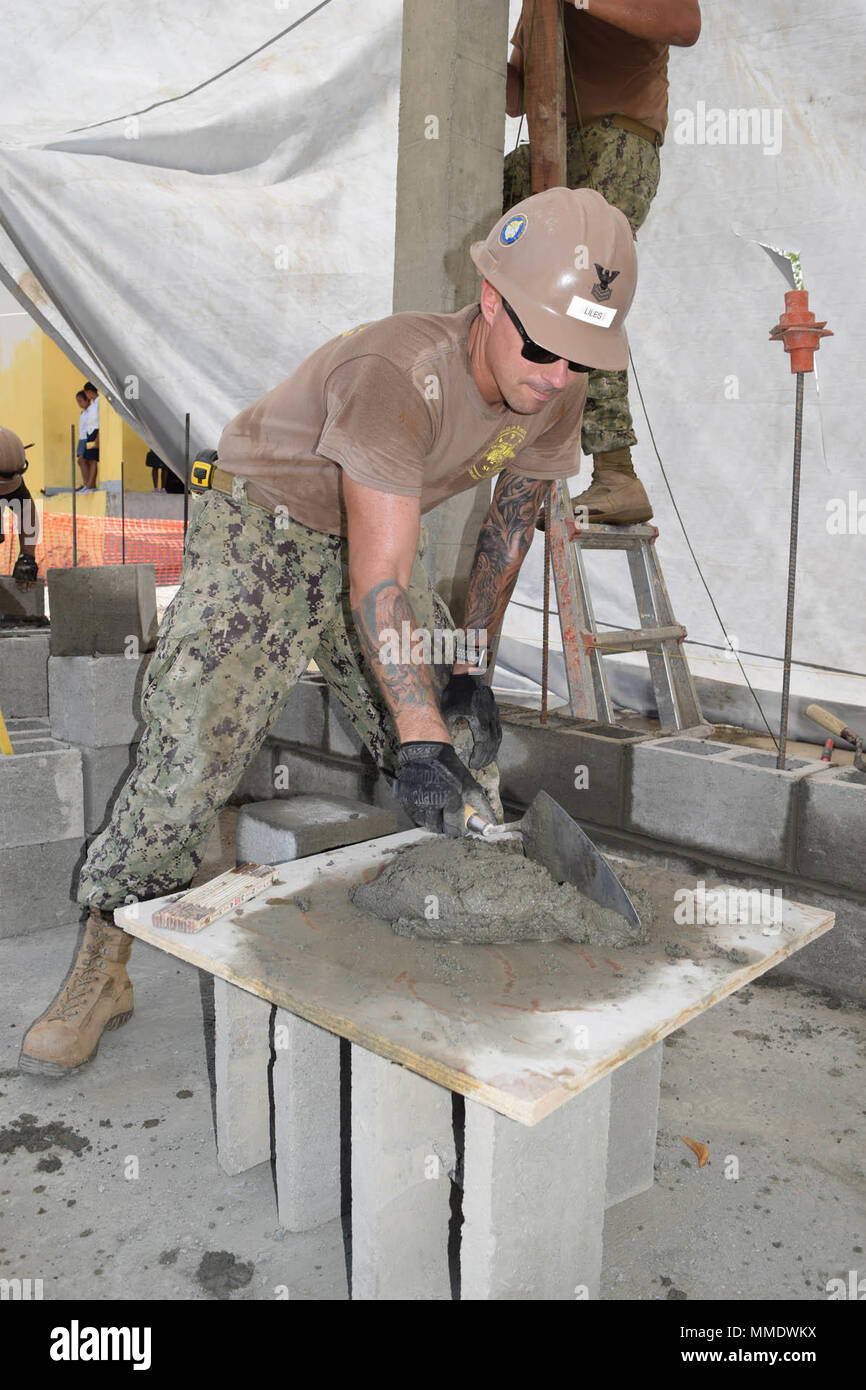 171017-N-N0818-002 LIQUICA, Timor Leste (Oct. 17, 2017) - Builder 1st ...