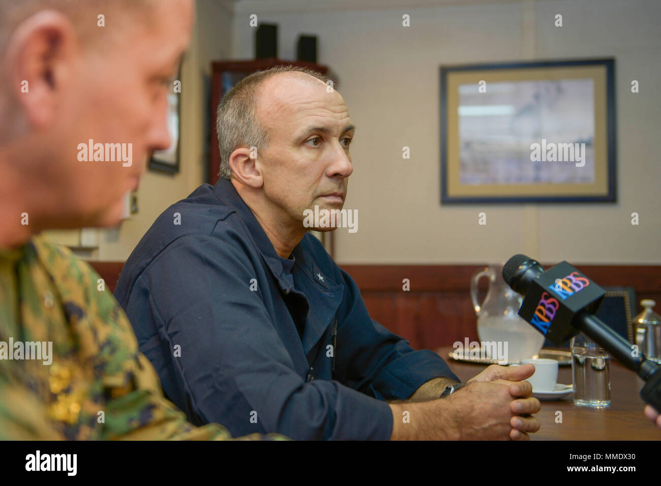 PACIFIC OCEAN (Oct. 23, 2017) Rear Adm. Cathal O’Connor, commander ...
