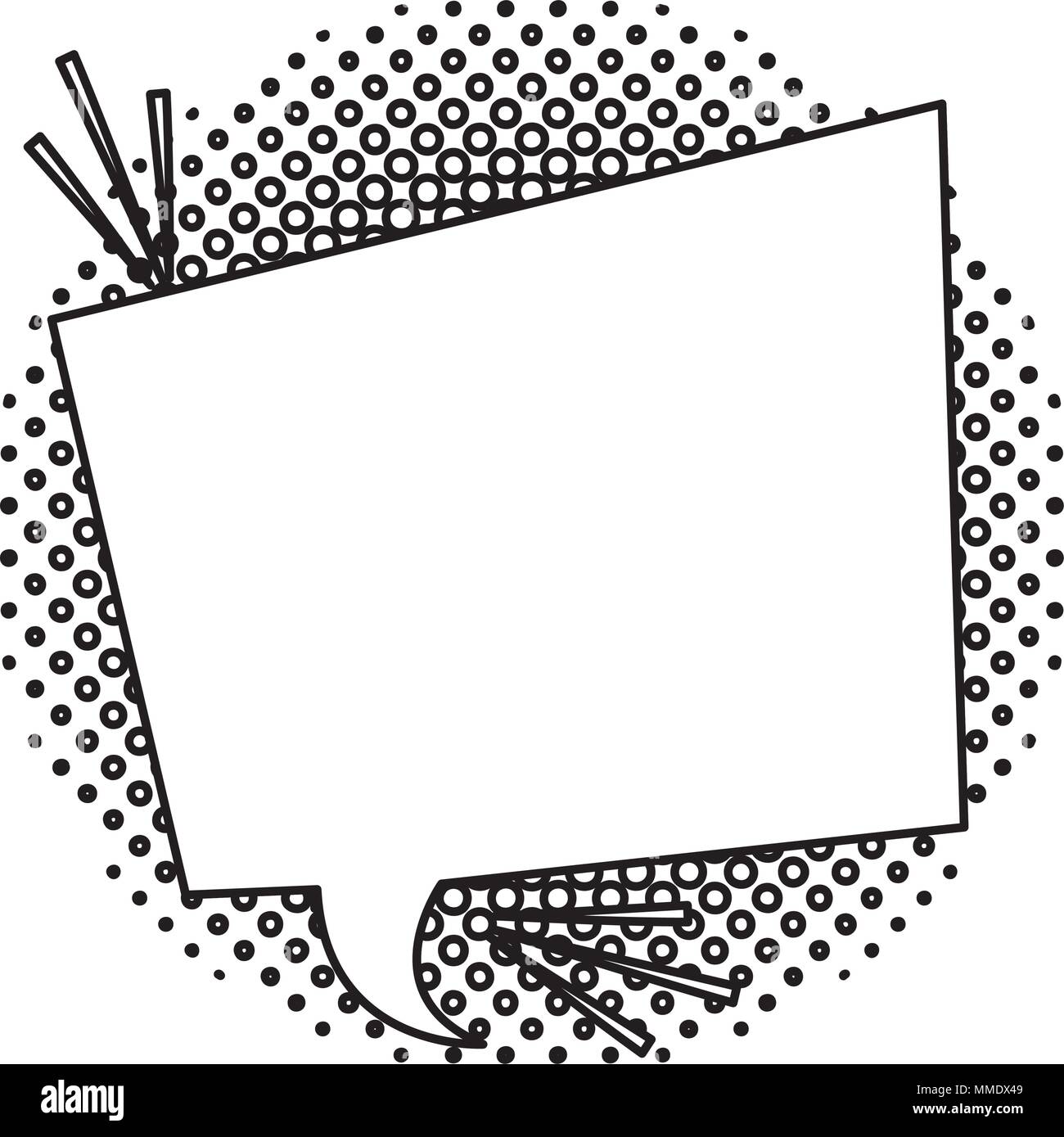 line square chat bubble notes message Stock Vector Image & Art - Alamy