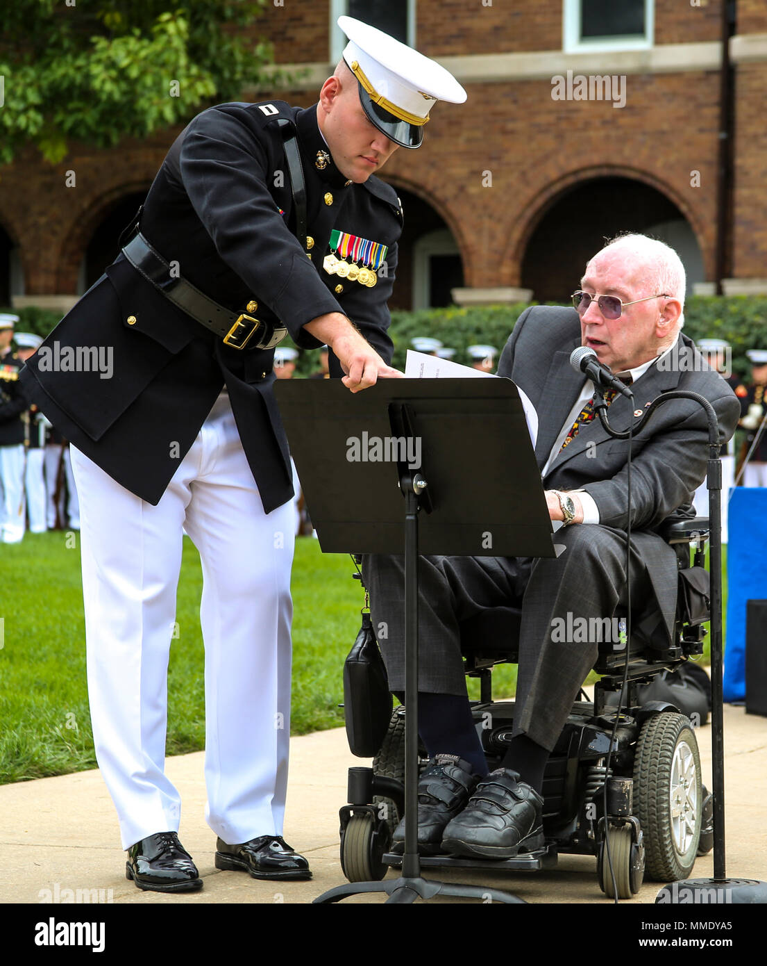 Lieutenant Col. Howard L. Gerlach, U.S. Marine Corps, retired, provides ...
