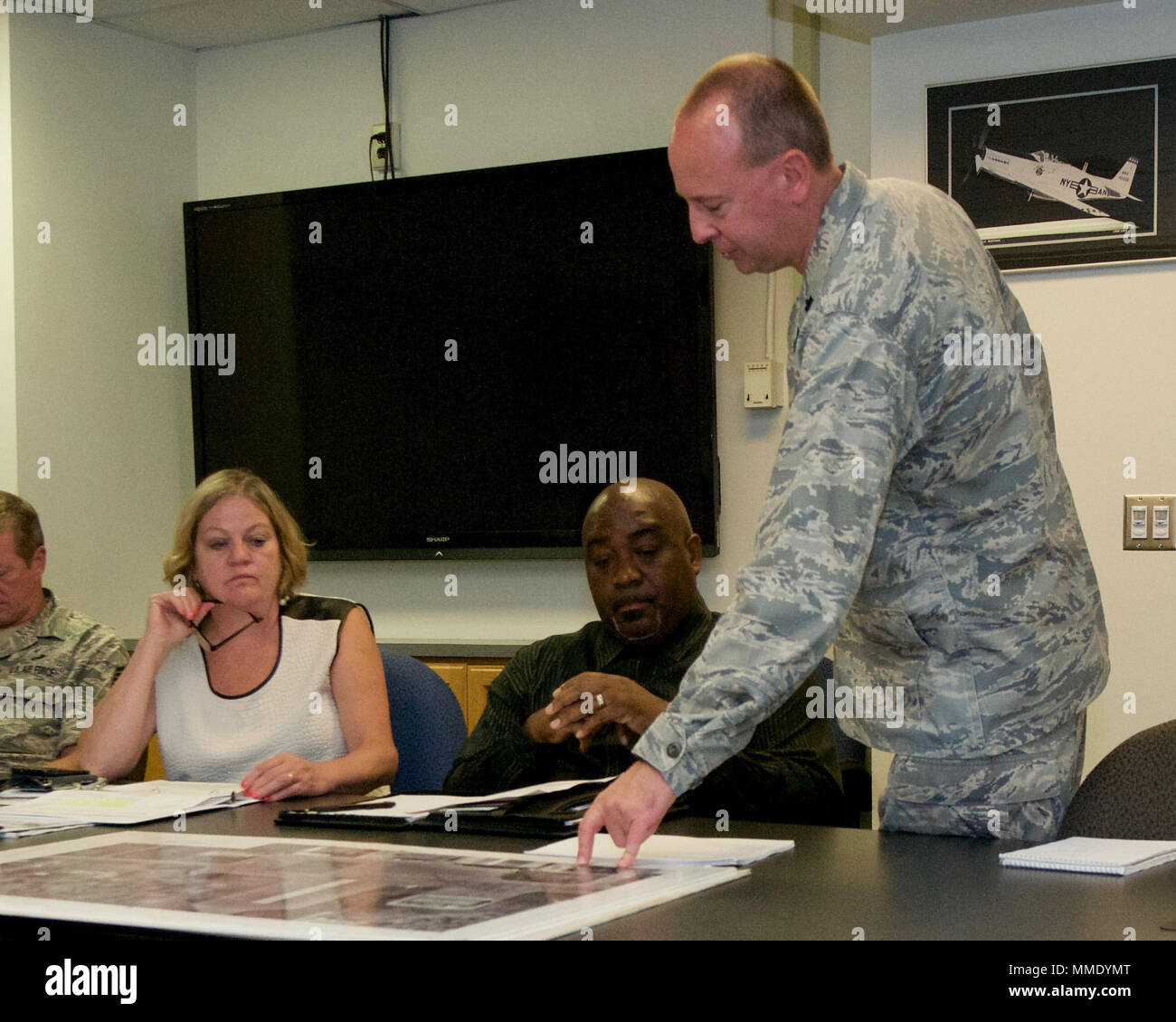 New York Air National Guard Lt. Col. Michael Adamitis, a commander in ...