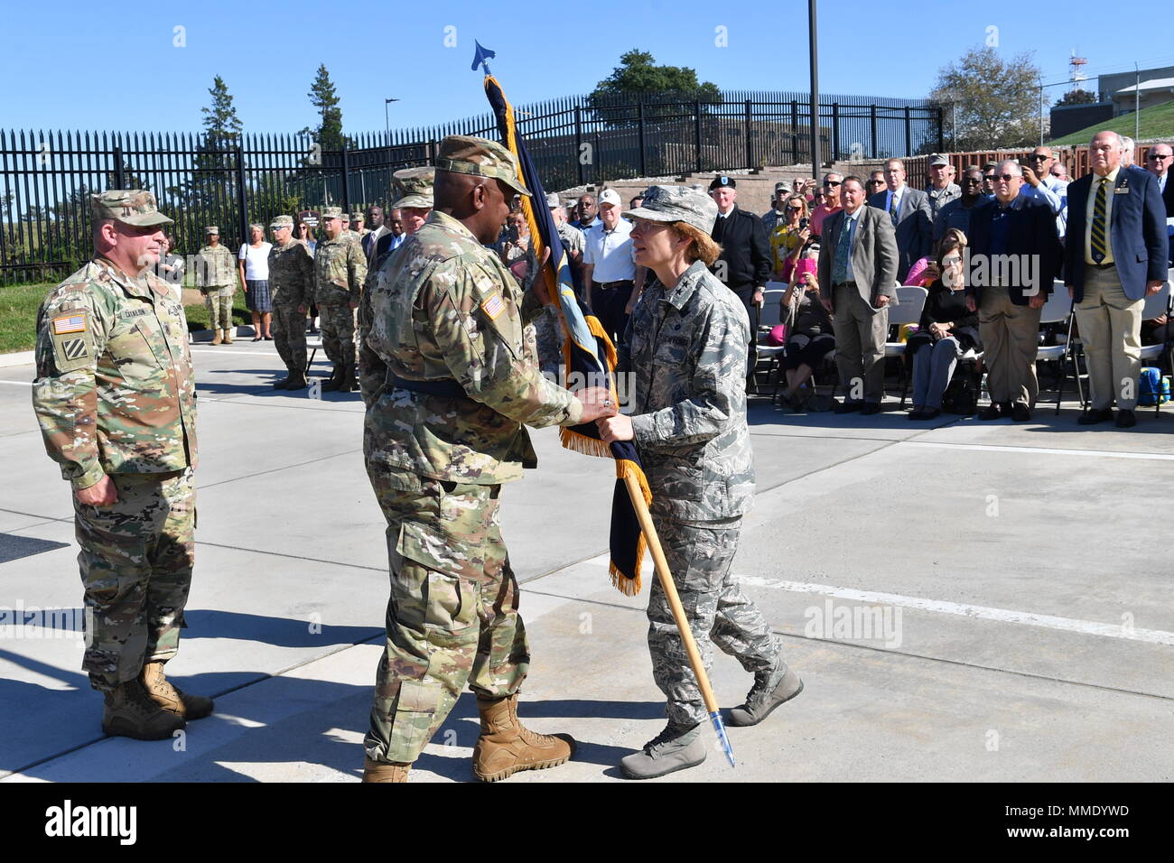 Major General Carol Timmons, Brigadier General Michael Berry, Brigadier ...